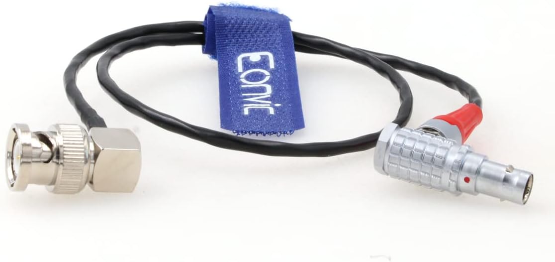 Eonvic Ambient Lockit Timecode Devices BNC Cable 0B Right Angle 5 pin ...