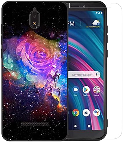 Amazon.com: JR rutien Case for Blu View 2 Phone Case with Screen ...