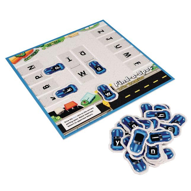 Really Good Stuff Find-A-Spot Letter Recognition Game – Learning ...