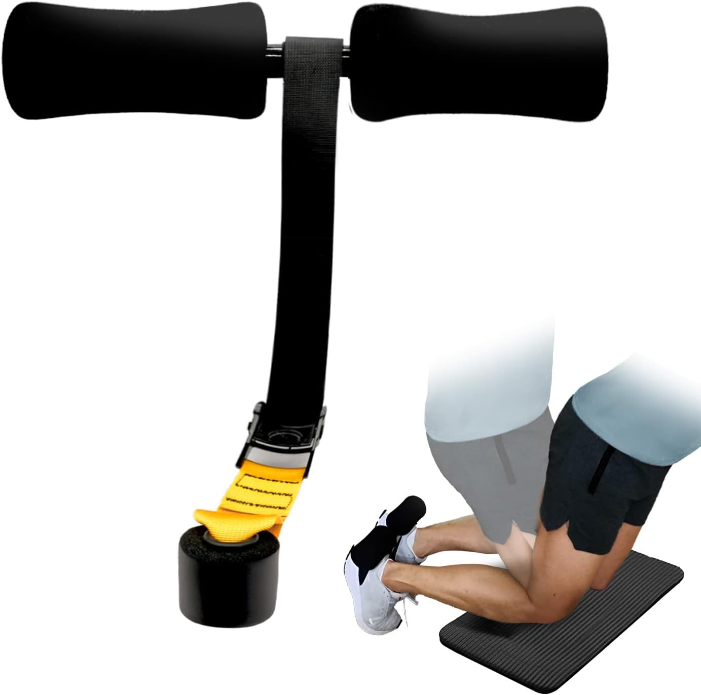 Amazon.com : Nordic Curl Strap，Nordic Strap with Ankle Pad, Triple ...