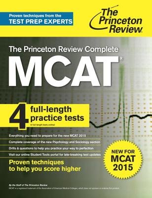 The Princeton Review MCAT Complete( For MCAT 2015)[PRIN RV MCAT COMP ...