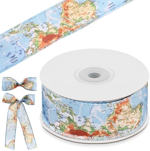 Amazon.com: Geosar Adventure Begin Baby Shower Ribbon Travel Theme Baby ...