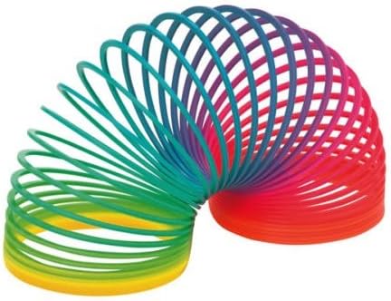 Rainbow Colour Magic Slinky Spring : Amazon.co.uk: Toys & Games