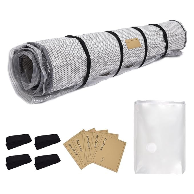 Mattress Vacuum Bag for Moving/Storage-Compress Mattress by 80% ...