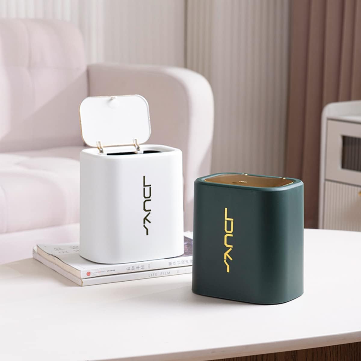 Dravizon Plastic Table Dustbin Small Size For Desktop, Study Table ...