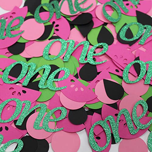 Amazon.com: Watermelon Confetti - One in a Melon Party Decorations ...