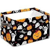 Amazon.com - Halloween Basket Trick or Treat Bags Boo Basket with ...