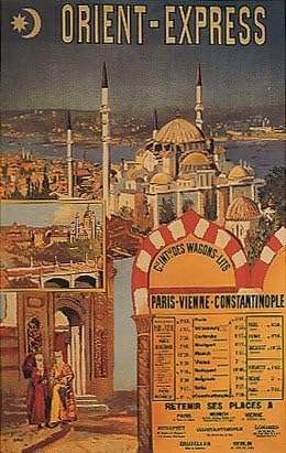 Amazon.com: WONDERFULITEMS ORIENT EXPRESS TRAVEL PARIS VIENNA ...