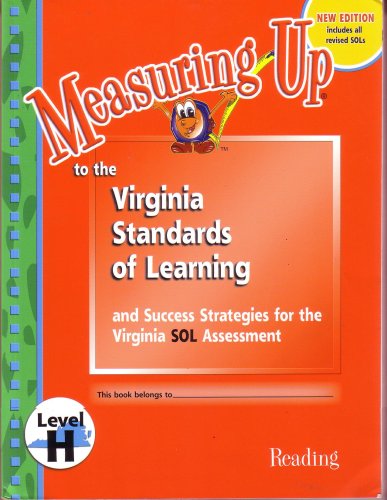 Measuring Up Virginia Reading Level H: Jasper Jones: 9781589848863 ...