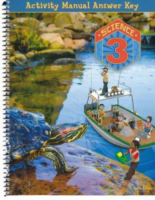 Science 3 Student Activity Manual Answer Key (4th ed.): BJU Press ...