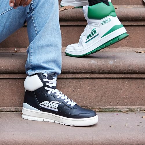 Avia 830 Men's Basketball Shoes, Retro Sneakers for Indoor or Outdoor ...