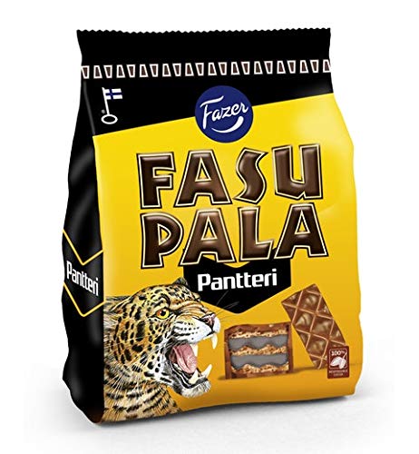 Amazon.com : Fazer Fasupala Pantteri wafer 9 Packs of 215g 7.6 oz ...