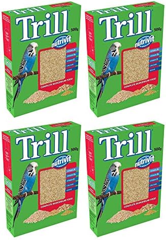Bird Supplies Trill Nutrivit Complete Budgie Food With Vitamins 500g (2 ...