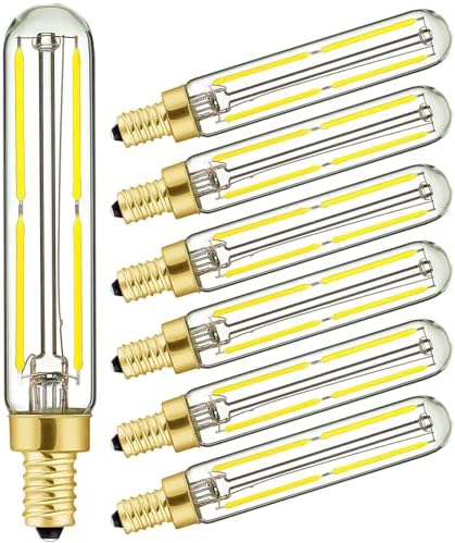 Leools T6 LED Bulb Dimmable 6W Equal 60 Watt Light Bulbs,5000k Daylight ...