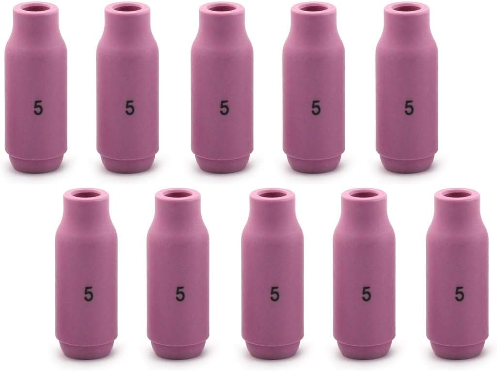 Amazon.com: WeldingCity Paquete de 10 boquillas de copa de cerámica de ...