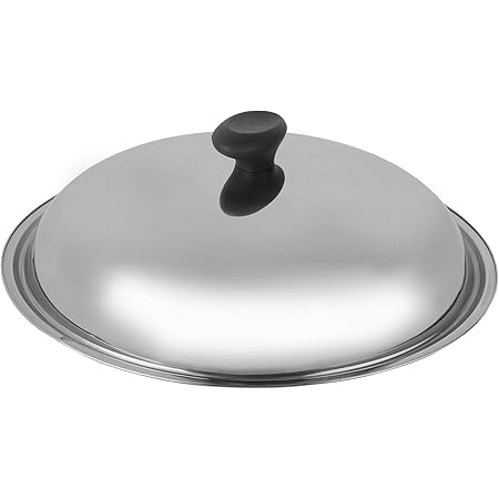 Amazon.com: UPKOCH pot lid stainless steel skillet covers cookware lid ...
