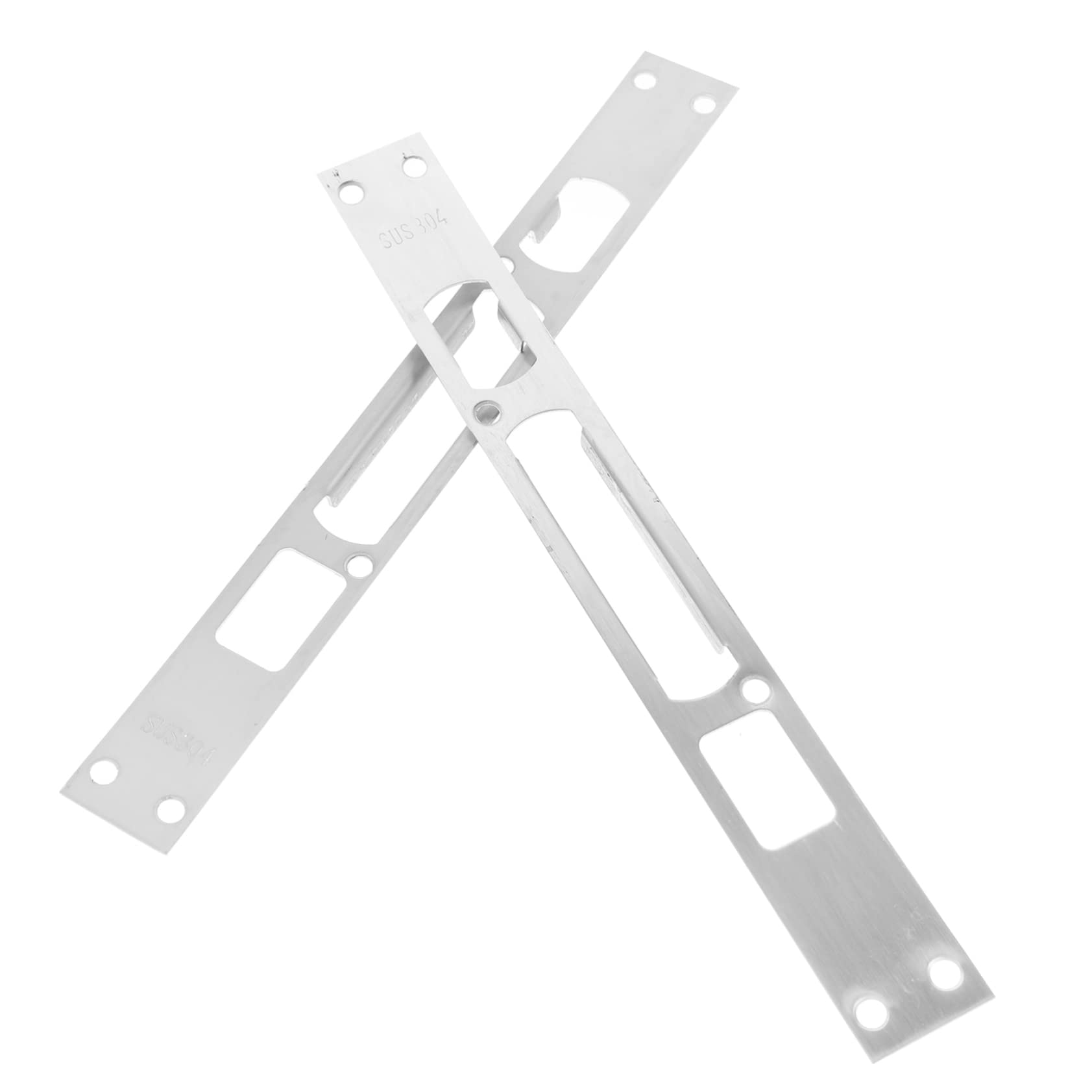 IWOWHERO 2pcs Door Frame Buckle Door Kick Plate Security Door Lock Door ...