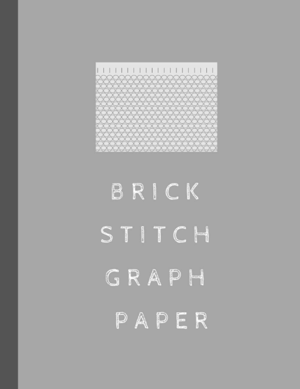 Brick Stitch Graph Paper: Beadwork journal for designing your creations ...