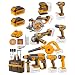 Ingco 9 Piece Cordless Industrial Combo Kit : Amazon.co.za: DIY & Tools
