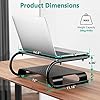 Amazon.com: WALI Monitor Stand Riser, Computer Desktop Stand Riser ...