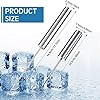Amazon.com | Stainless Steel Ice Pick Crusher Chisel Removal Pick ...