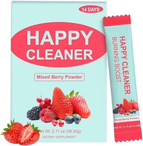 Amazon.com: Josmon Happy Cleaner Probiotic Prebiotic Powder - Berry ...