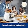 Amazon.com: Tineco TOASTY ONE Smart Toaster, with Touchscreen, 2-Slice ...