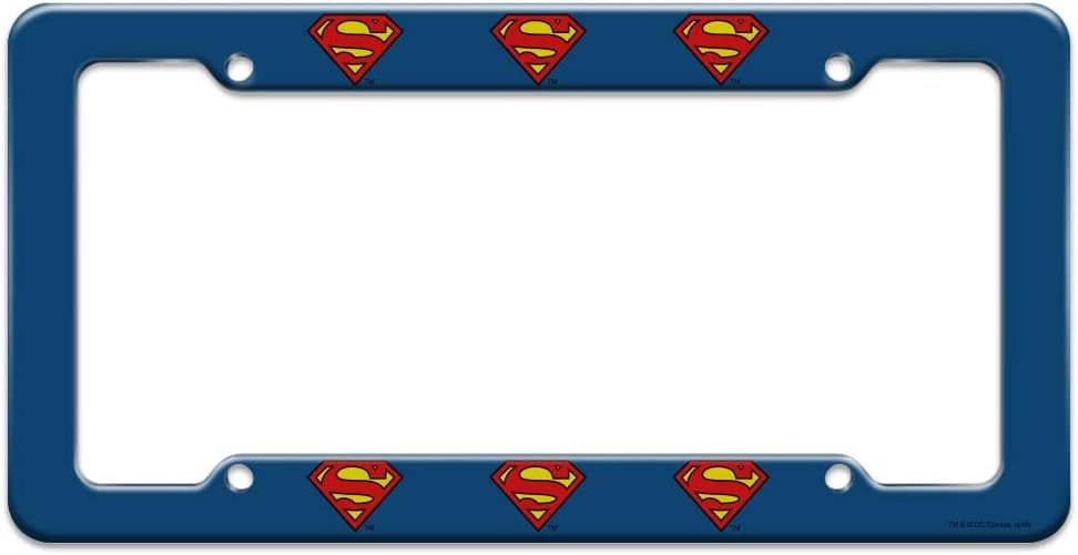 Amazon.com: Superman Fortress of Solitude License Plate Tag Frame ...