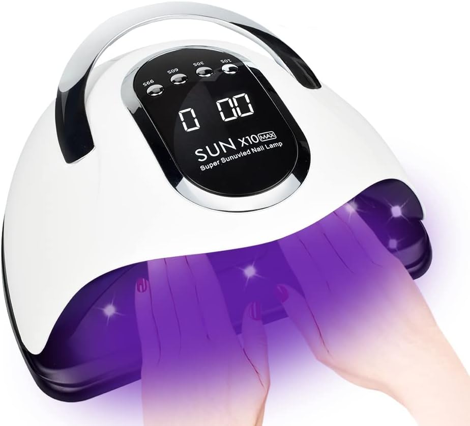 280W UV LED Nail Lamp, Fast Nail Curing Lamps for Home & Salon, 66 ...
