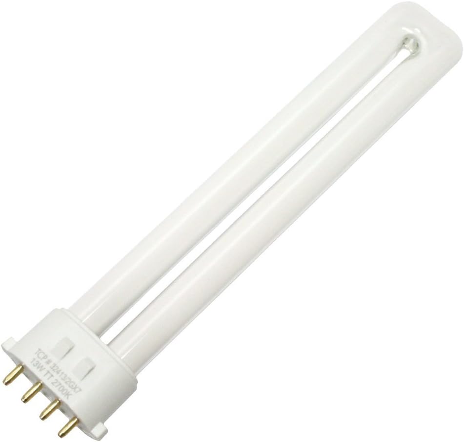 (25-Pack) TCP 324132GX7 13-Watt 2700K Twin Tube PL 4-Pin 2GX7 Base ...