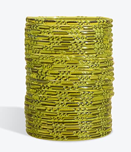 Buy The Golden Cascade TGC Beautiful Transparency Design Glass Bangle ...