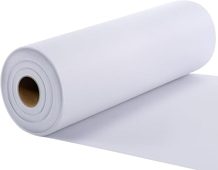 Amazon.com: New Upgraded Heavy Weight White Iron-On Non-Woven Fusible ...