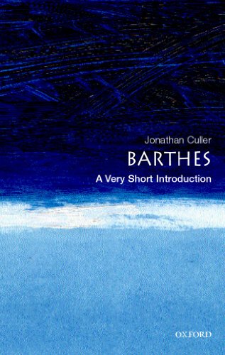 Amazon.com: Barthes: A Very Short Introduction (Very Short ...
