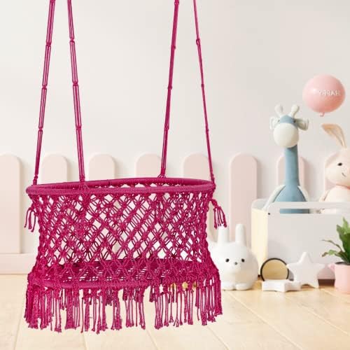 Buy Patiofy Silk Baby Thottil/Used As Baby Hanging Jhula For 0-2 Years ...