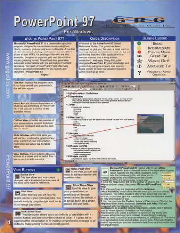 PowerPoint 97: Quick Reference Guide: Sellers, Drew, Creaghan, Marc ...