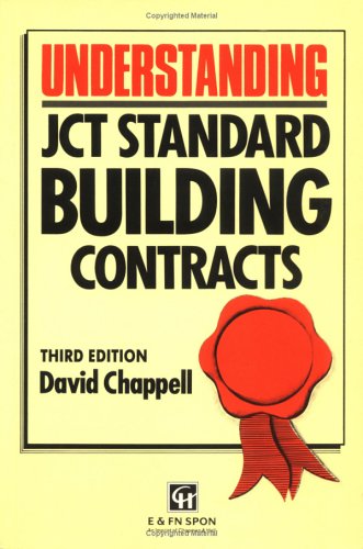 Understanding JCT Standard building Contracts (Builder's Bookshelf ...