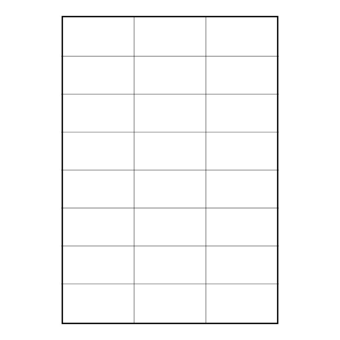 MALANI STORES A4 Size White Self Adhesive Label/Sticker for Printer ...