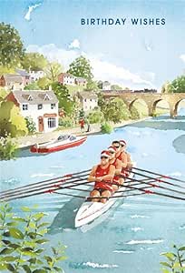 Nigel Quiney Male Birthday Card - General Card for Men/Boys - River ...