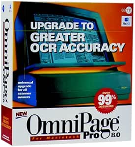 Amazon.com: OmniPage Pro 8.0 Upgrade (5-user) : Software