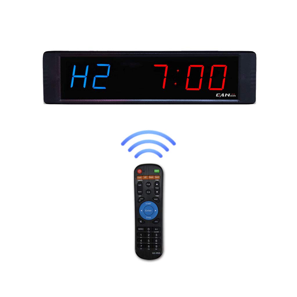 Buy GAN XIN 1 Inch LED Gym Garage Fitness Interval Timer Workout Timing ...