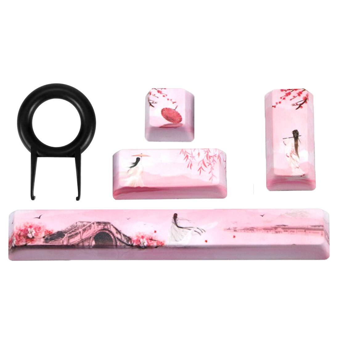 Buy DIY PTB Keycaps,Five-Sided Sublimation Custom Keycaps,Interesting ...