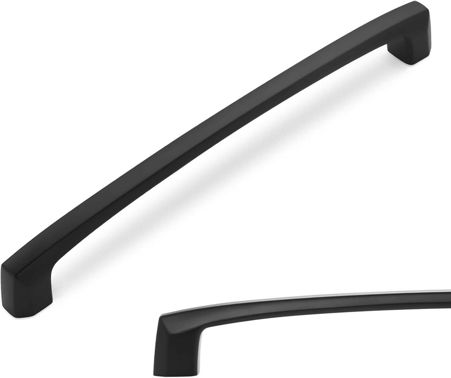 BUKOBYHE 10 Pack 7 Inch Kitchen Cabinet Handles Matte Black Cabinet ...