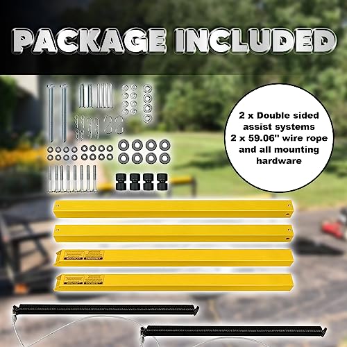 Snapklik.com : 2 Sided Lift Assist System Tailgate Utility Trailer Gate ...