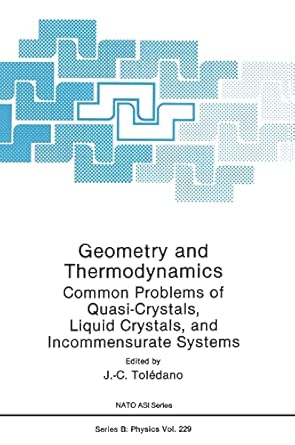 Geometry and Thermodynamics: Common Problems of Quasi-Crystals, Liquid ...