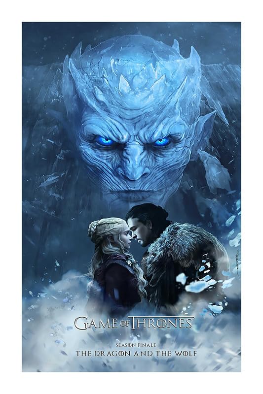 HK PRINTS Game of Thrones Wall Poster for Room (12x18 Inch, 300 GSM ...
