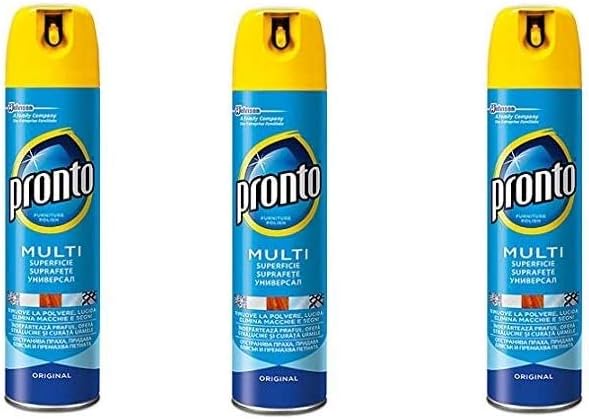3 x Pronto Original Spray Cleaner 300 ml 5-in-1 Cleaner Trigger ...