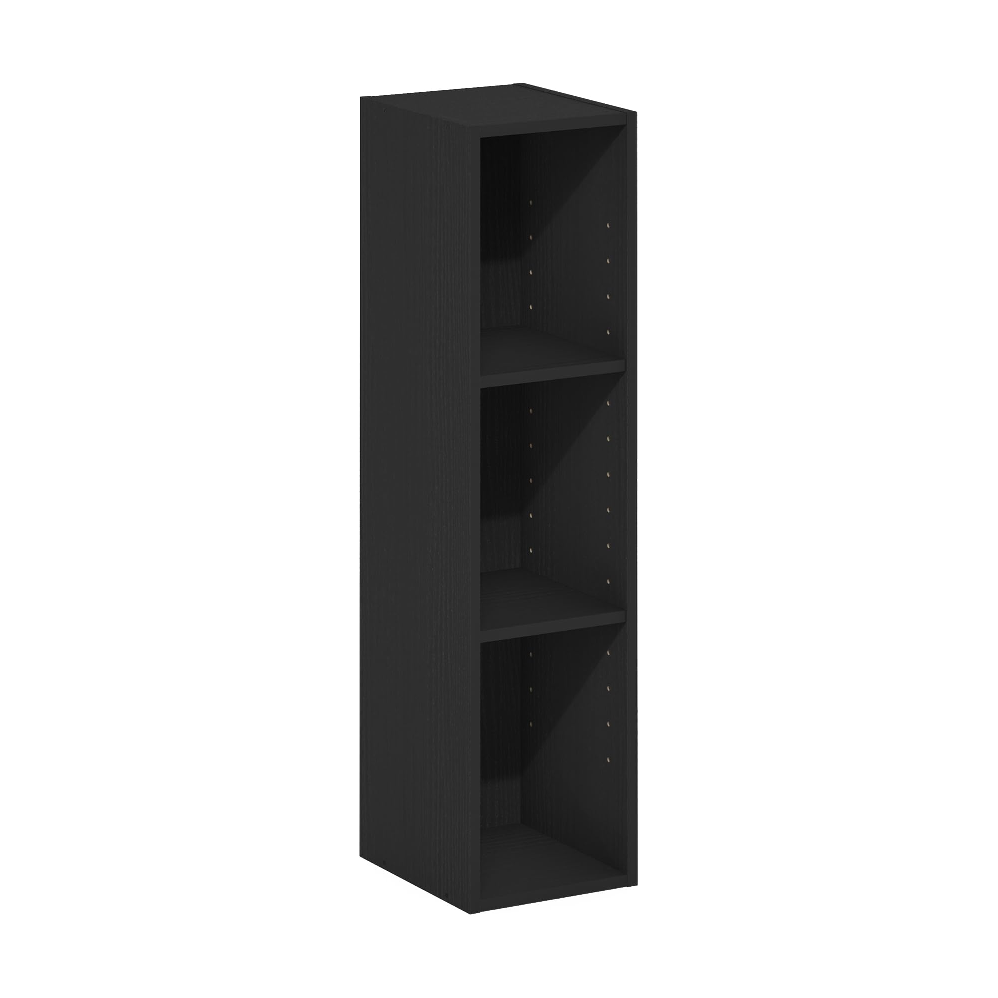 Amazon.com: Furinno Fulda 3-Tier Space Saving Storage Shelf Bookcase, 8 ...
