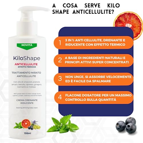Kilo Shape Crema anticellulite forte - ConsiglioPro.it