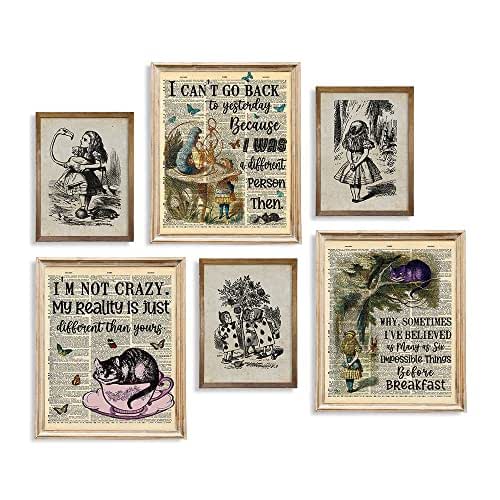 Amazon.com: Alice Inspirational Saying Quote Print Poster - Alice in ...