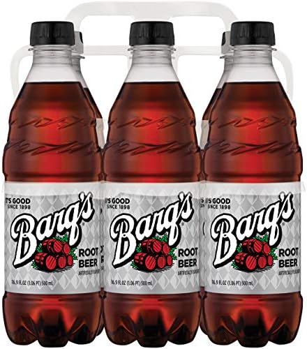 Amazon.com : Barq's Root Beer, 16.9 fl oz, 6 count… : Grocery & Gourmet ...
